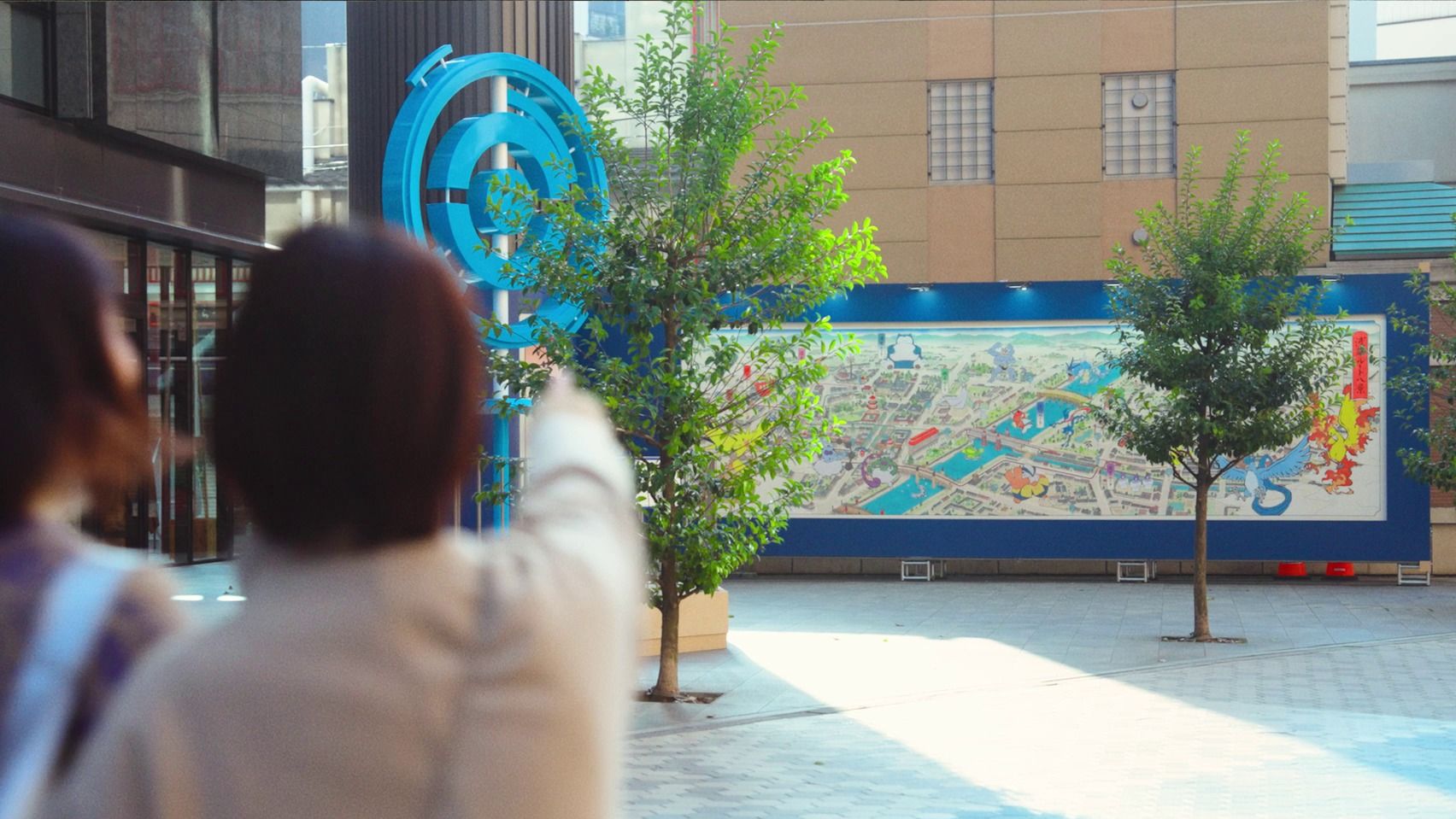 This huge map shows the 8 official Pokémon GO Routes in Asakusa and the ...